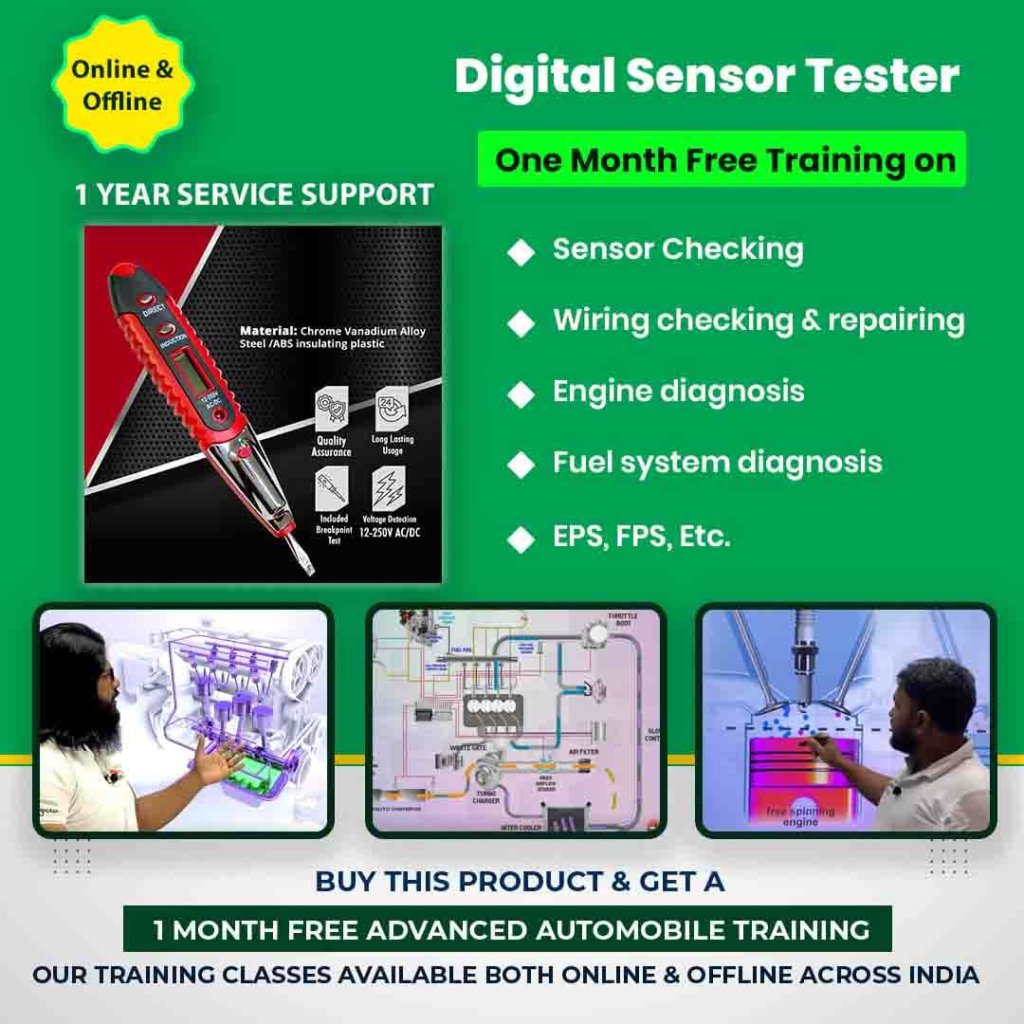 Digital Sensor Tester + Free Advanced Automobile Training – Automobile ...
