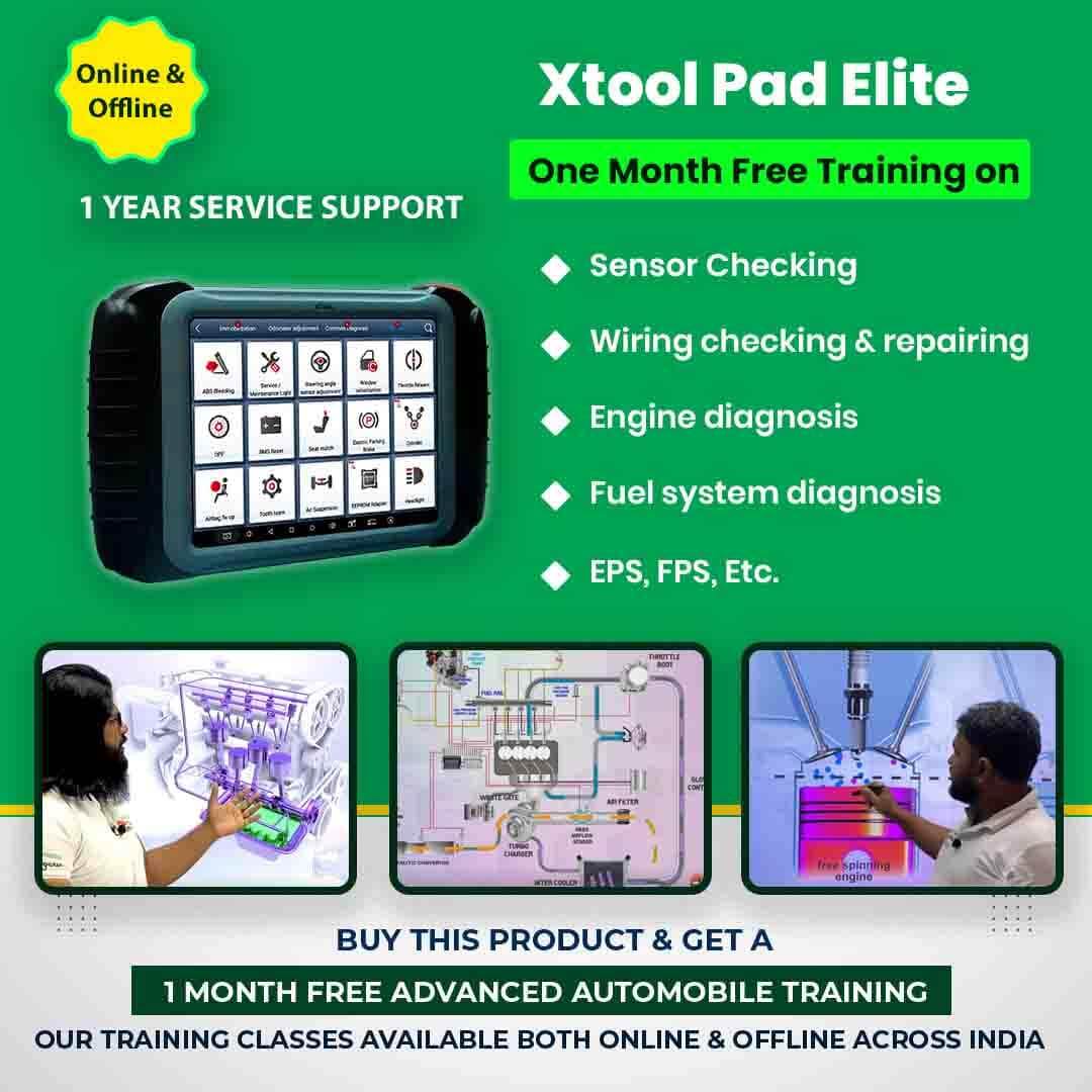 Xtool pad elite +Free Advanced Automobile Training – Indian Automobile ...